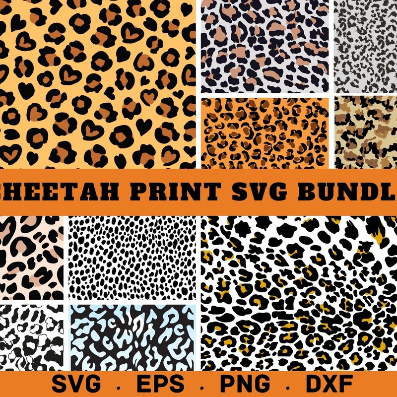 Layered Cheetah Stencil - Etsy