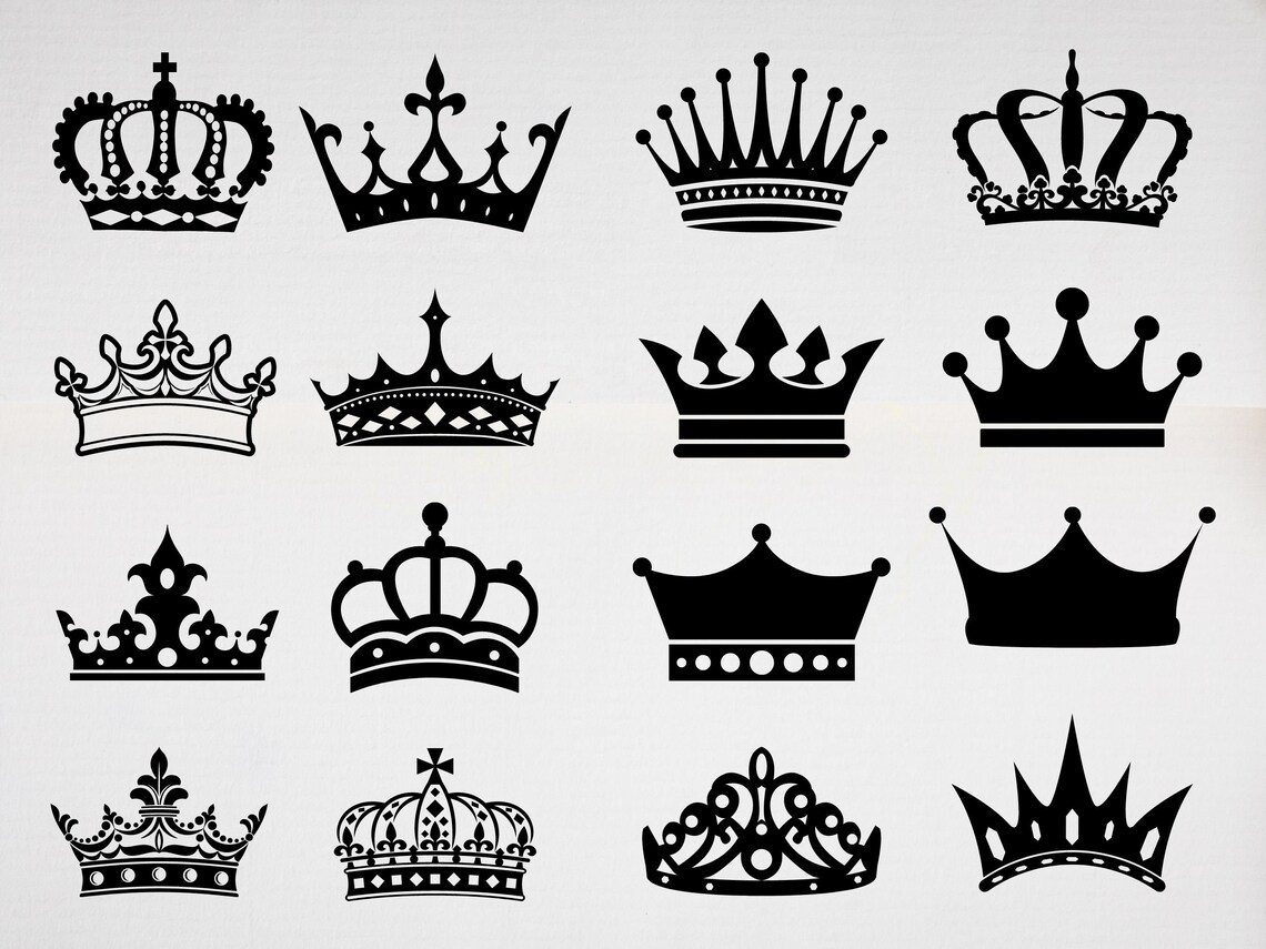 Crown SVG Royal Crown Svg File Crown Svg Bundle King Crown - Etsy