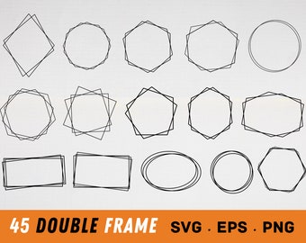 Split Square Svg - Etsy