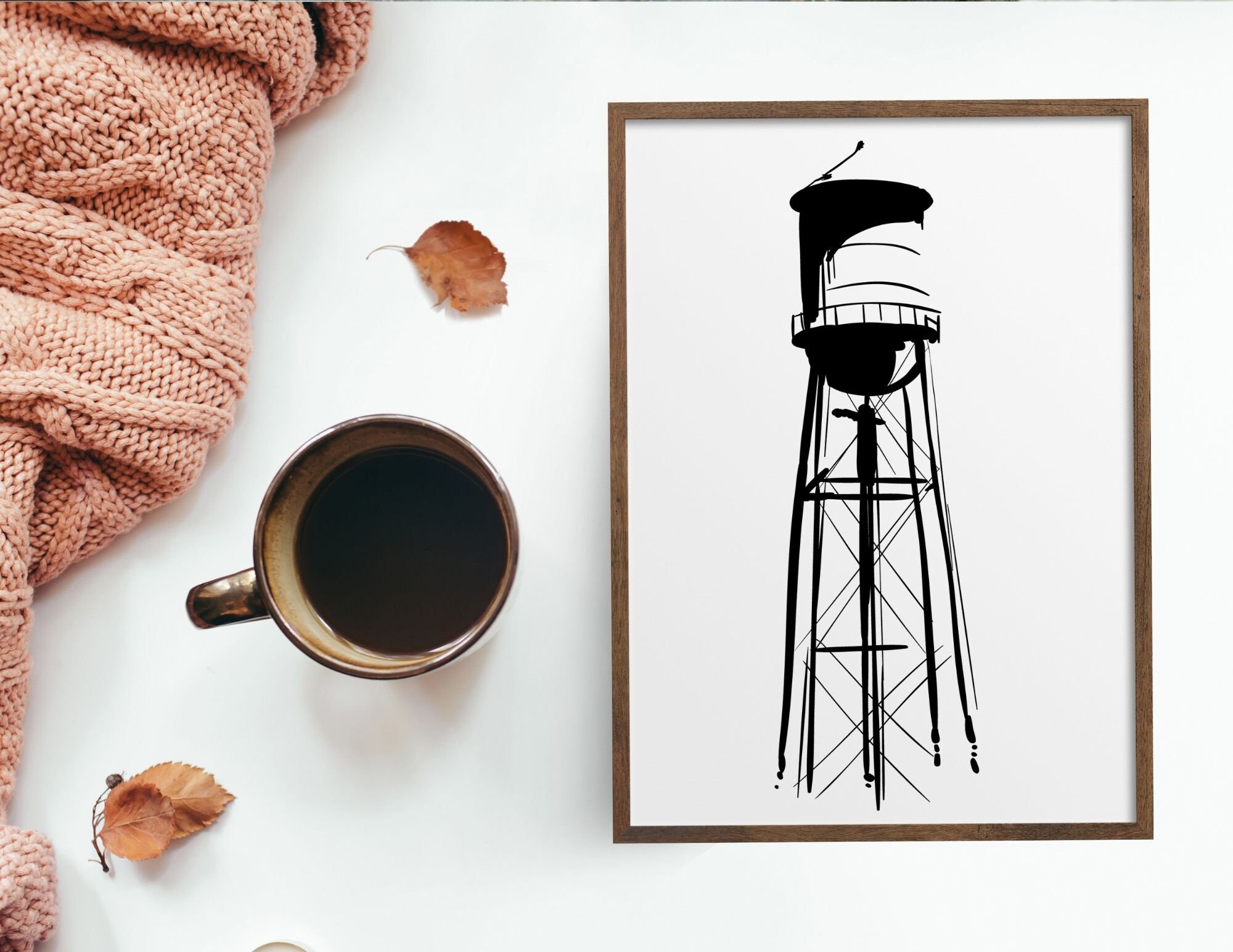 Water Tower Svg Water Tank Svg Clipart Graphic Png - Etsy UK