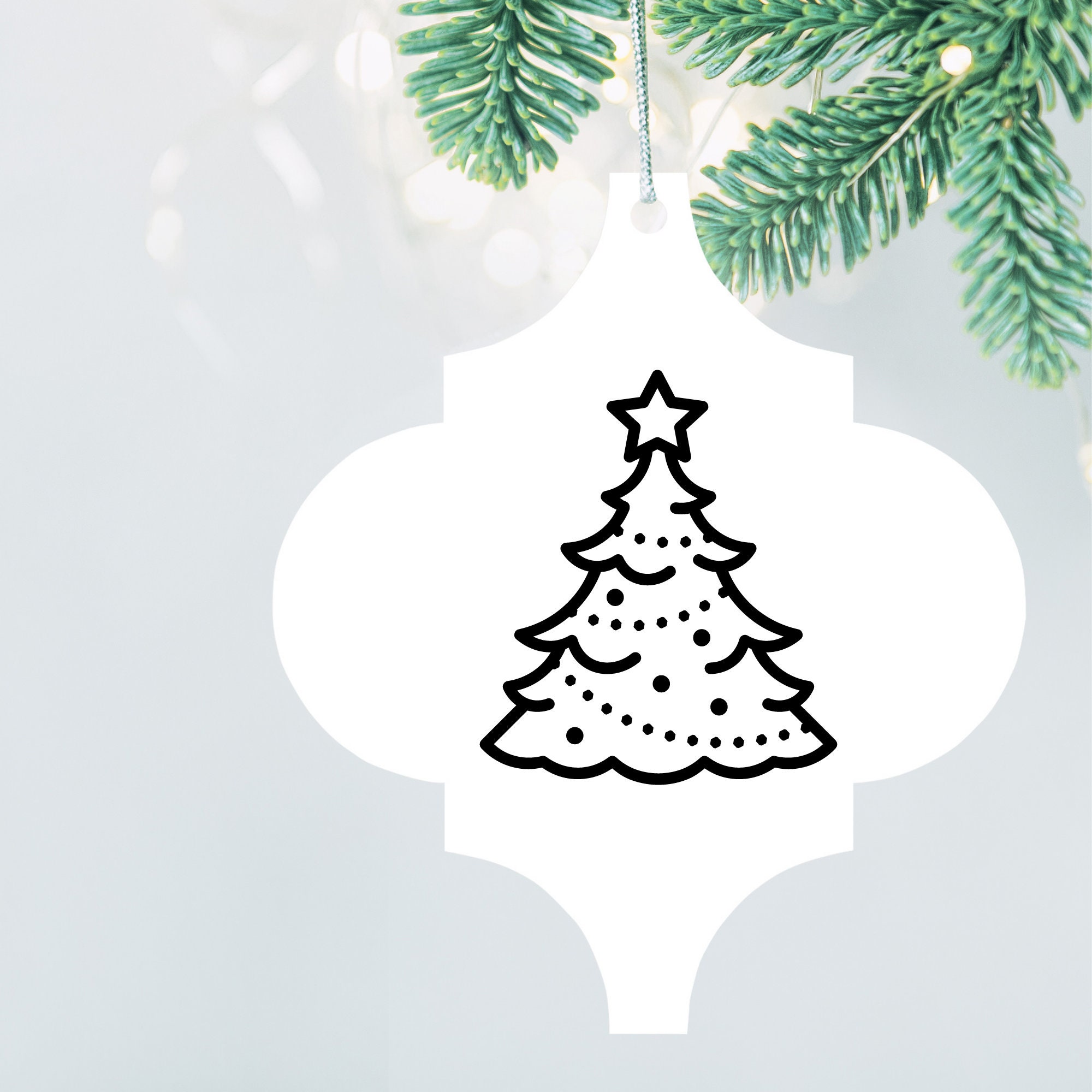 Christmas Tree SVG Pine Tree Christmas Svg Bundle Hand - Etsy