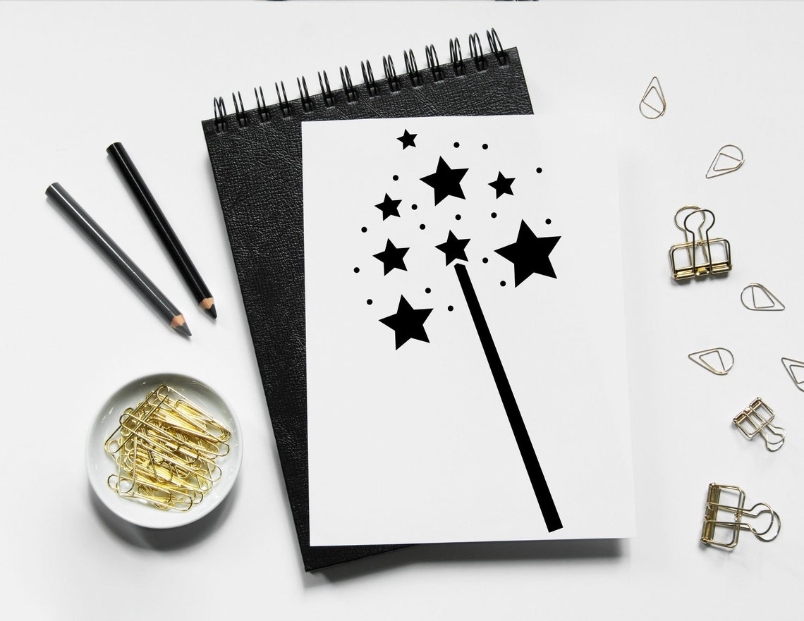 Magic Wand Svg Wand SVG Magicians Svg Magic Wand Clipart - Etsy Canada