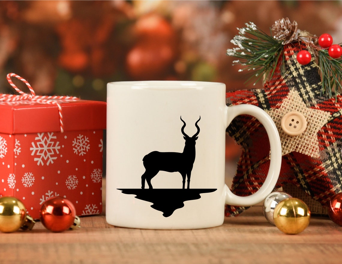 Deer Bundle Svg Deer Svg Nature Deer Svg File Mountains Svg | Etsy