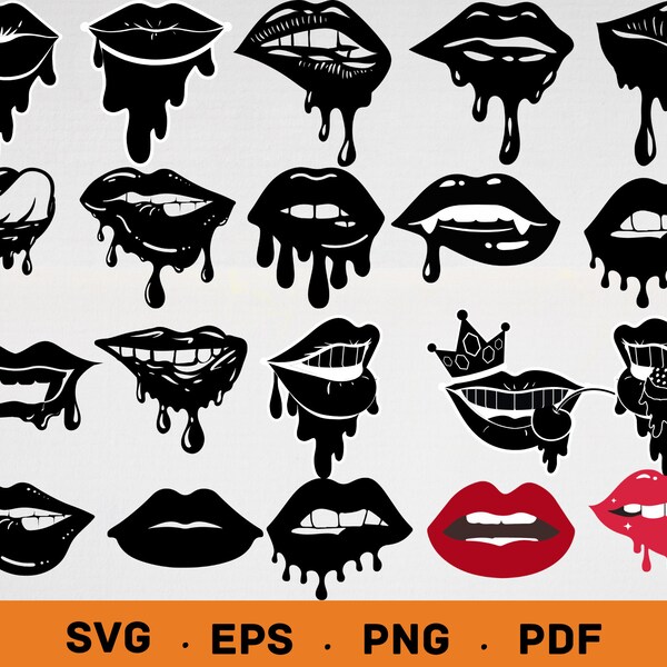 Lip Print - Etsy