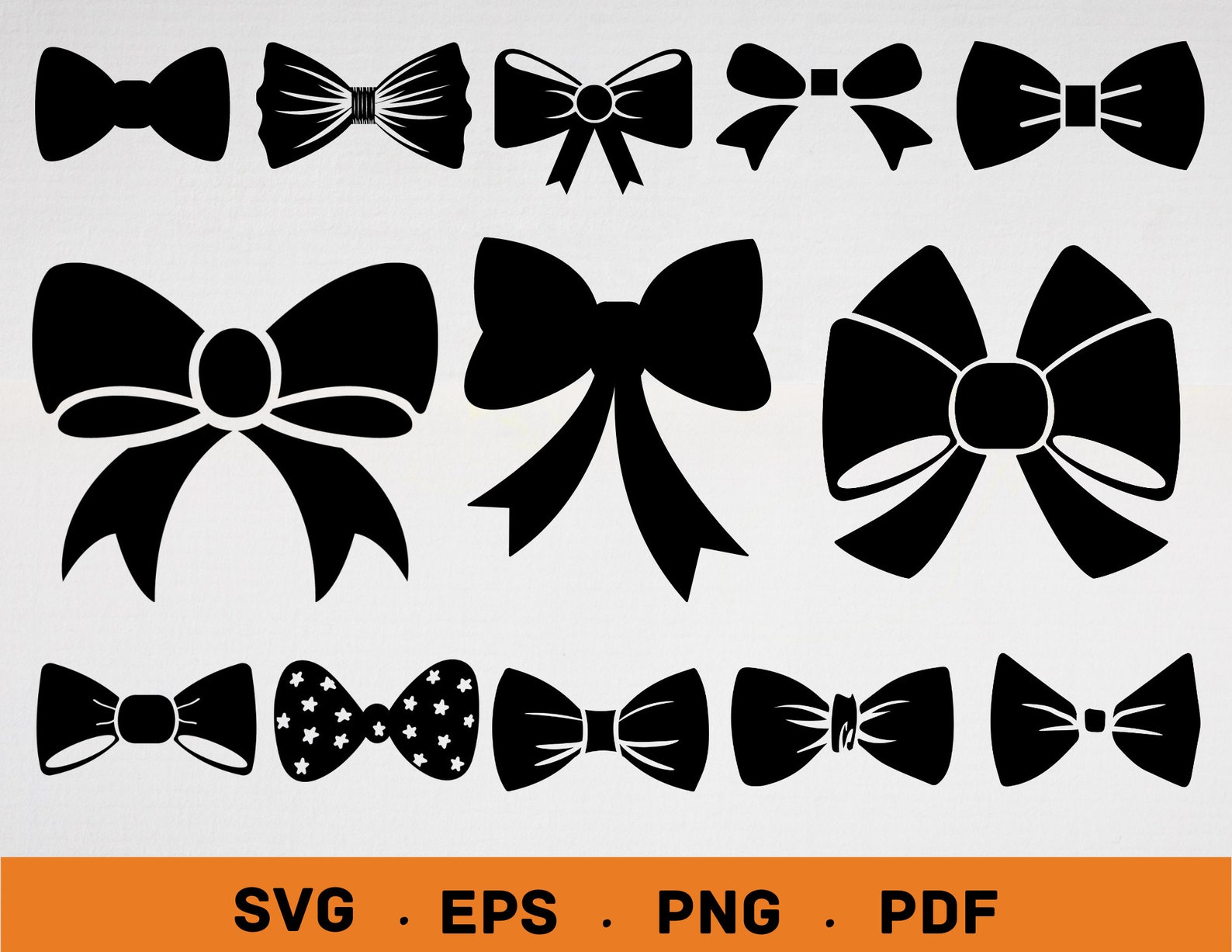 Bow Tie Svg Bow Svg File Bow Collection Svg Bow Vector Bow - Etsy