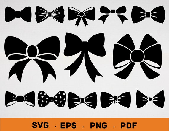 Bow Tie Svg Bow Svg File Bow Collection Svg Bow Vector Bow | Etsy