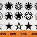 Army Star SVG File, American Flag Stencil, Cut File for Circuit and ...