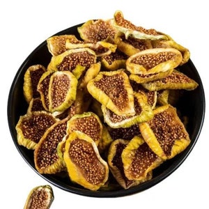 Organic Dried Fig Chips: Natural Vegan Snack, Sugar-free - Etsy