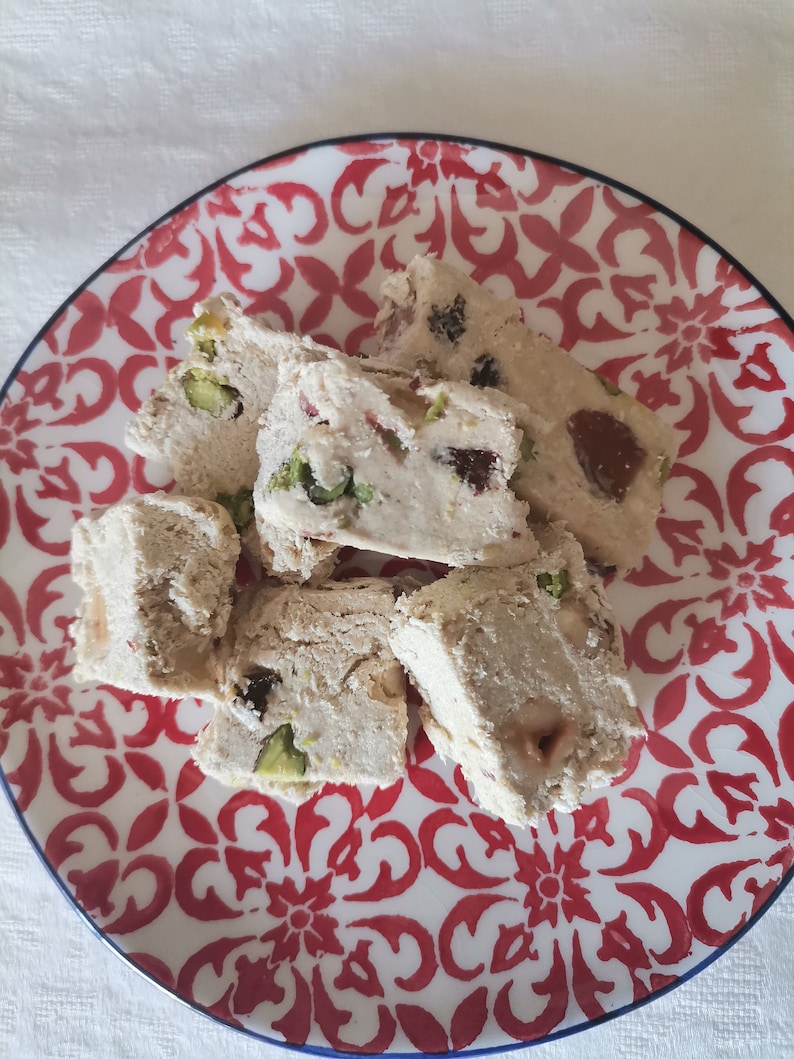 Traditional Halva With Mix Nuts sesame Tahini Halvagourmet | Etsy