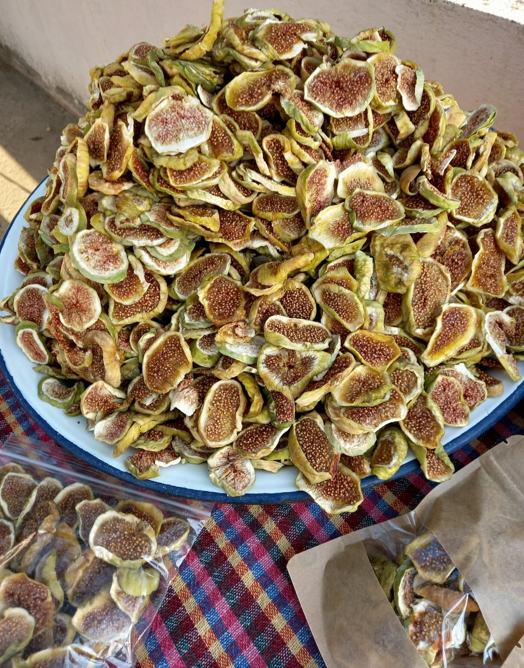 Organic Dried Fig Chips: Natural Vegan Snack, Sugar-free - Etsy