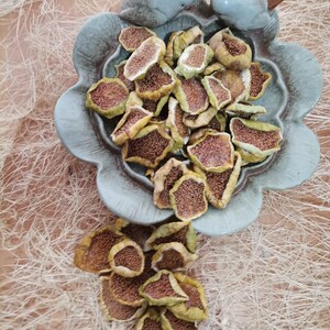 Organic Dried Fig Chips: Natural Vegan Snack, Sugar-free - Etsy