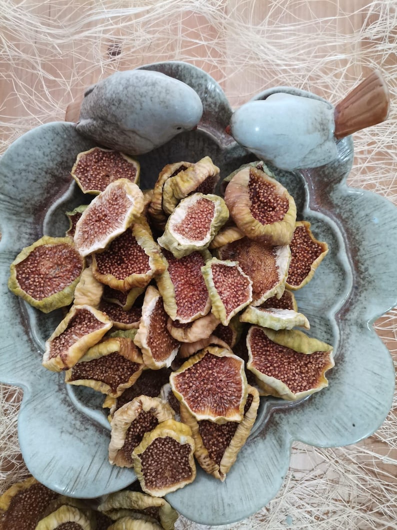 Organic Dried Fig Chips: Natural Vegan Snack, Sugar-free - Etsy