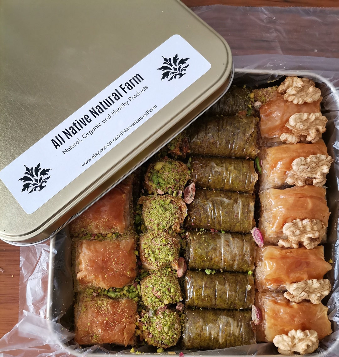 Assorted Gourmet Baklava,traditional Turkish Baklava,homemade Baklava ...