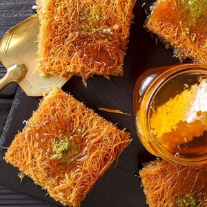 Authentic Turkish Kataifi Dough: Raw Kanafeh Pastry for Kunafa - Etsy