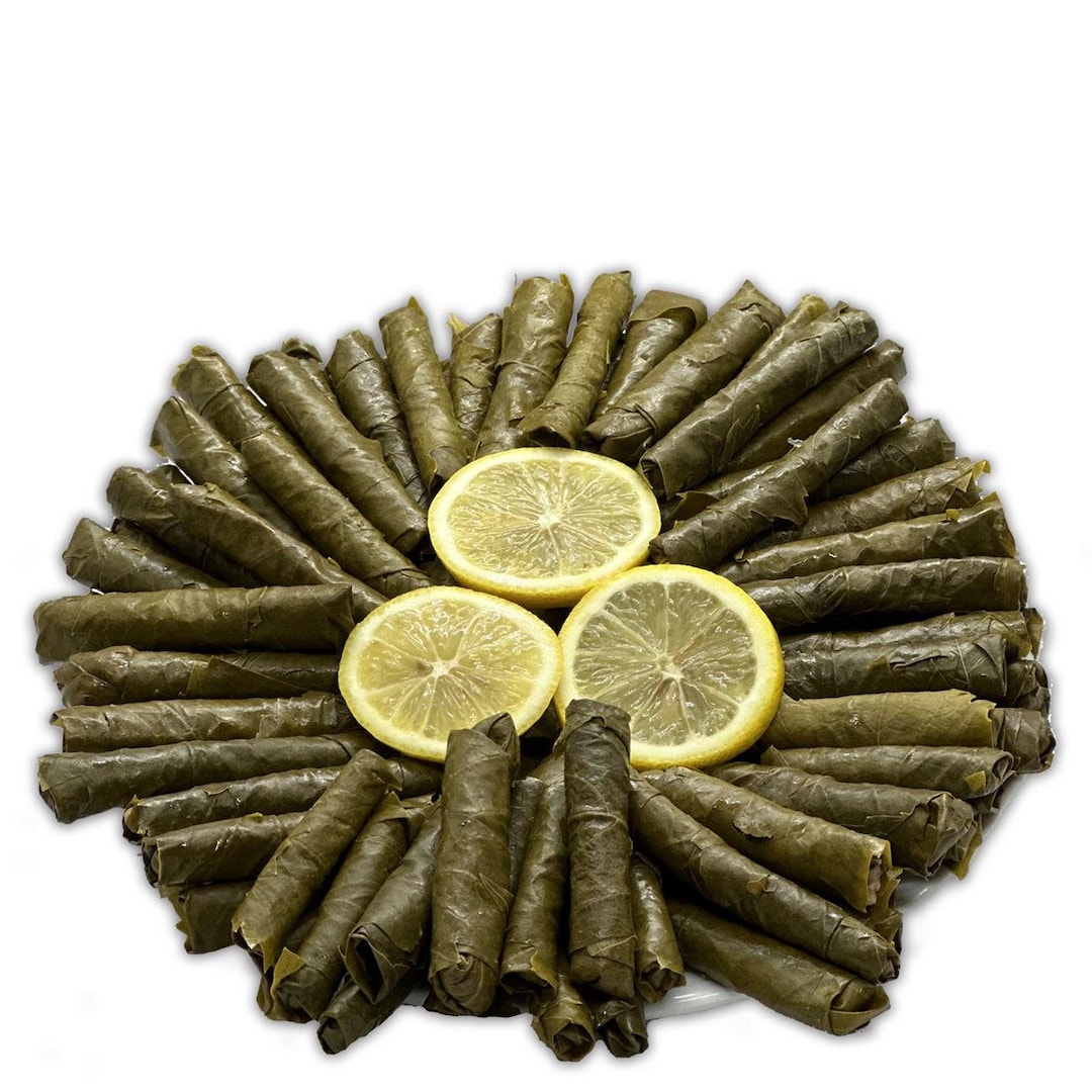 Handmade Turkish Stuffed Grape Leaves: Organic Vegan Dolma - Etsy