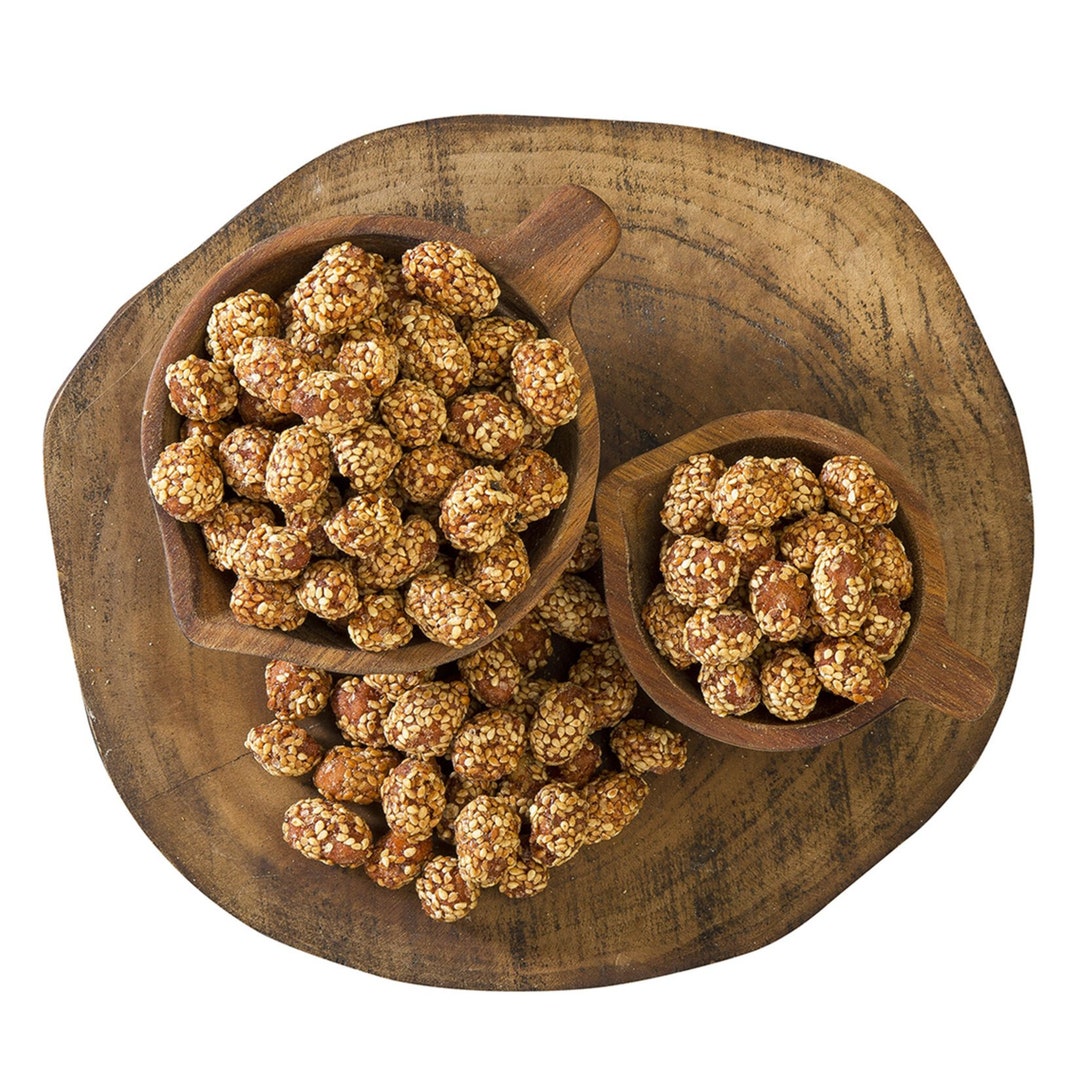 Honey Sesame Glazed Peanuts: Sweet & Spicy Crunchy Snack - Etsy