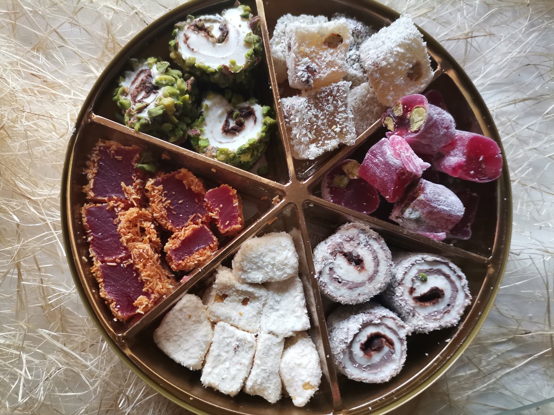 Handmade Assorted Turkish Delight Premium Turkish Delights - Etsy