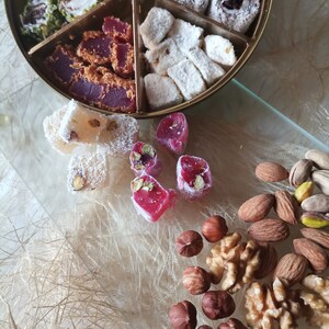 Handmade Assorted Turkish Delight, Premium Turkish Delights Mix Variety ...