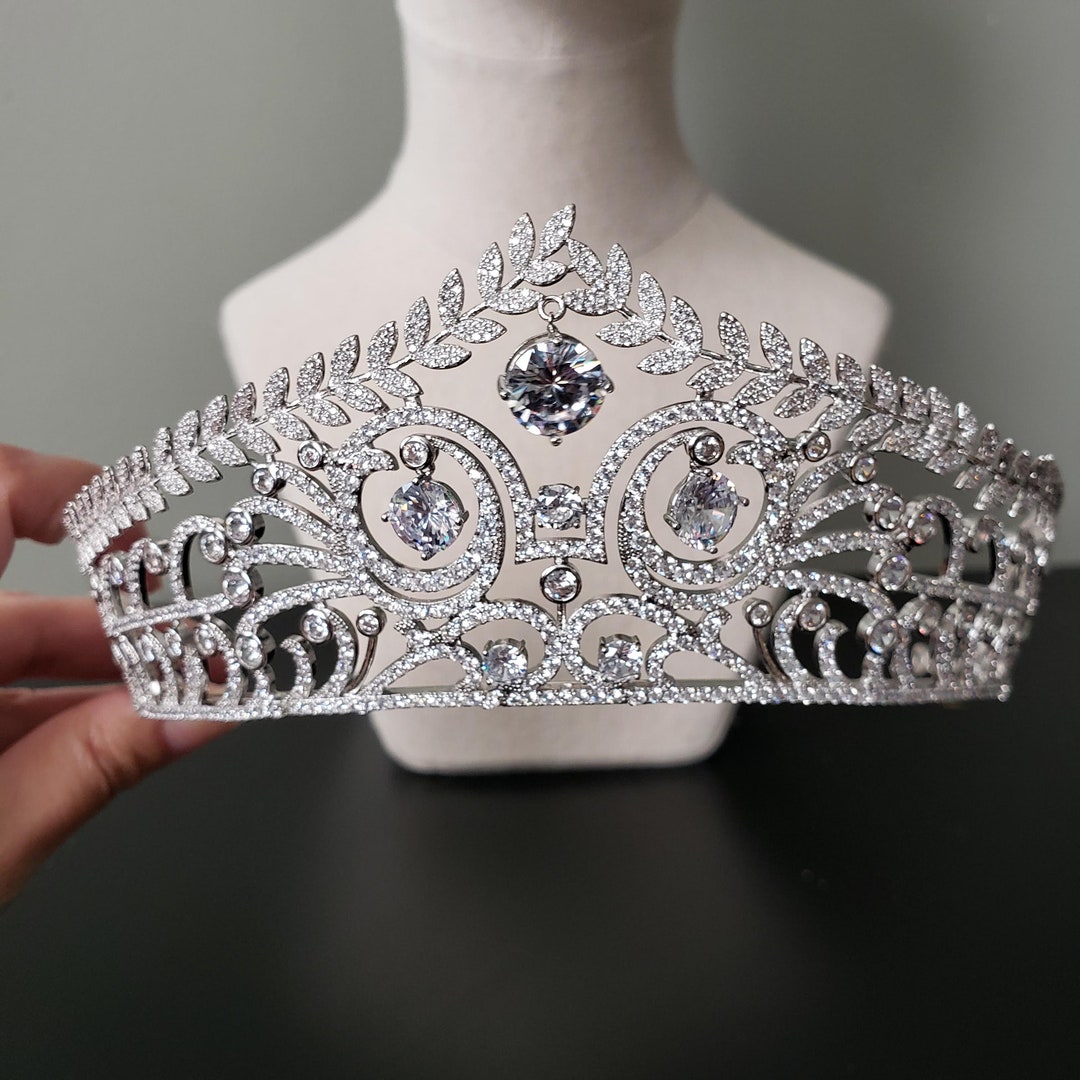 Brunswick Tiara Royal Crown Replica Glamorous Caroline of - Etsy