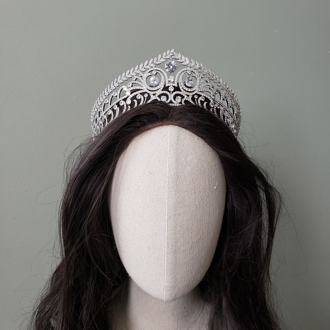 Brunswick Tiara Royal Crown Replica Glamorous Caroline of - Etsy