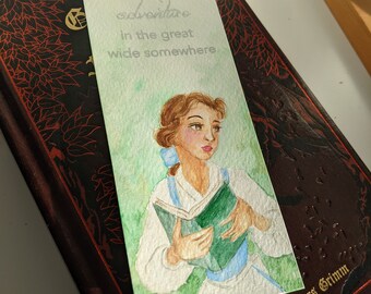 Beauty and Beast Bookmark - Etsy