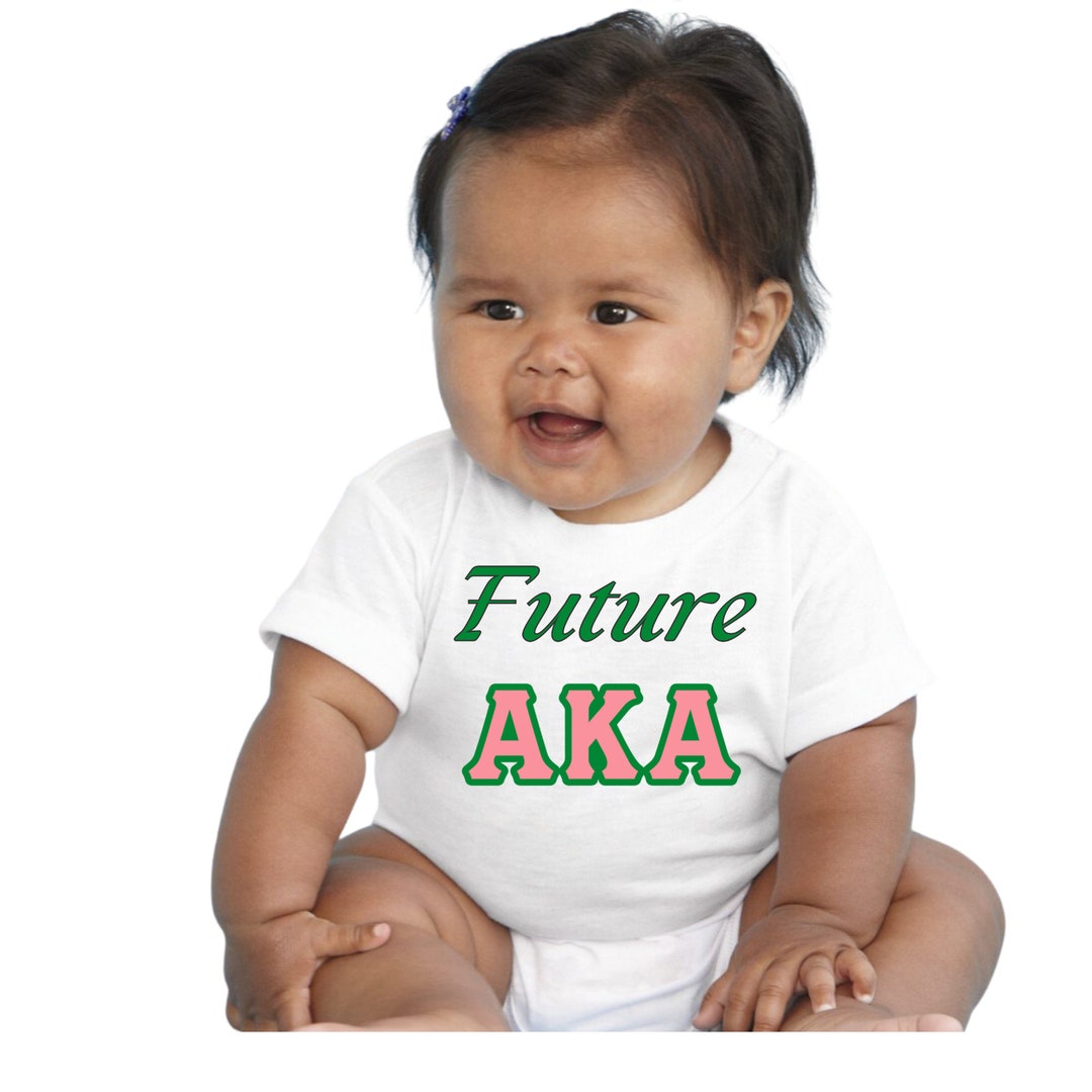Future AKA | AKA Onesies® | Baby Shower Gift | Soror Gift | New Mom ...