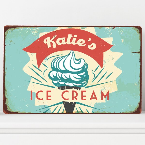 Ice Cream Sign - Etsy