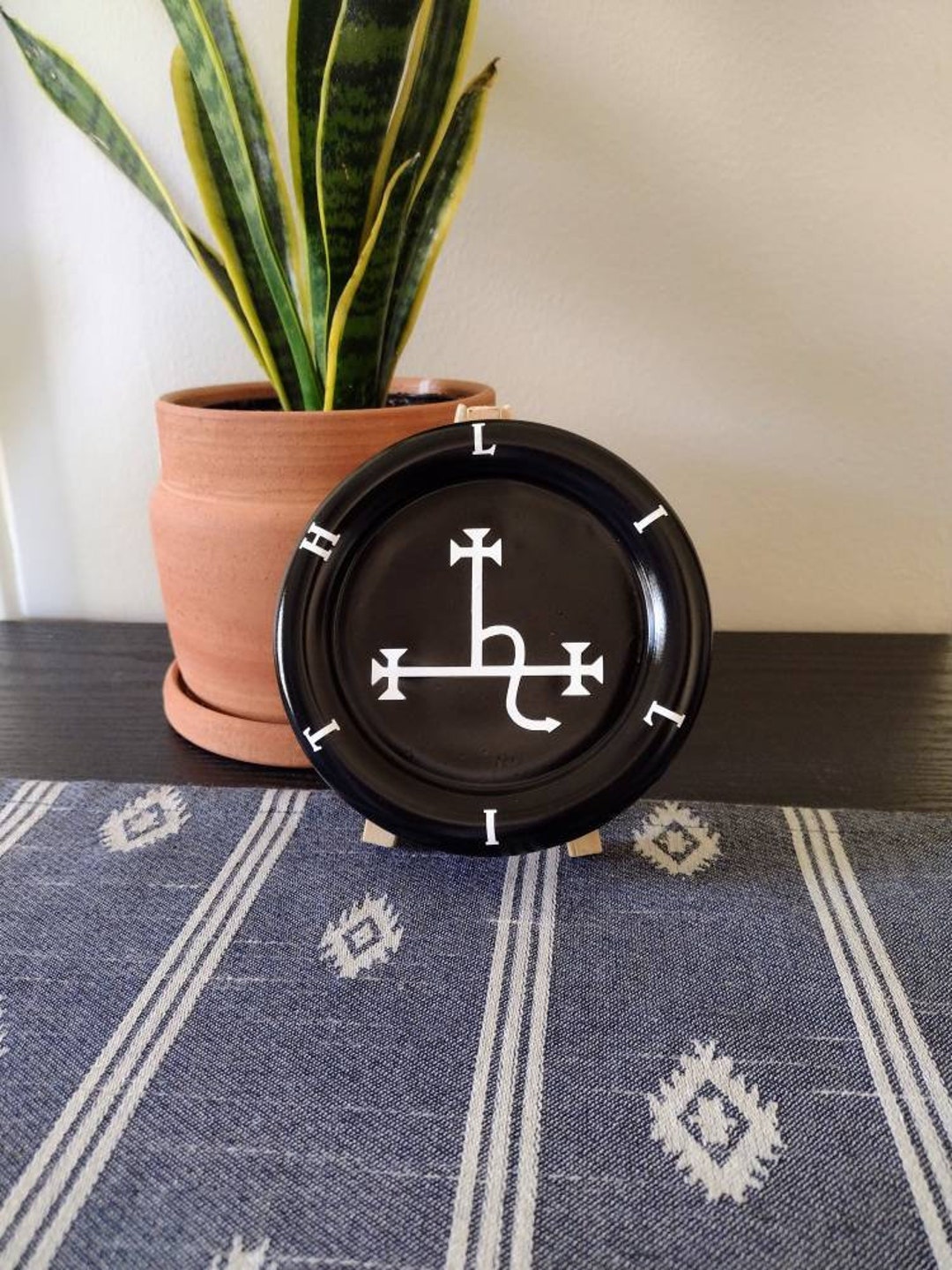 Goddess Lilith Altar Offering Plate Glass Altar / Sacred - Etsy