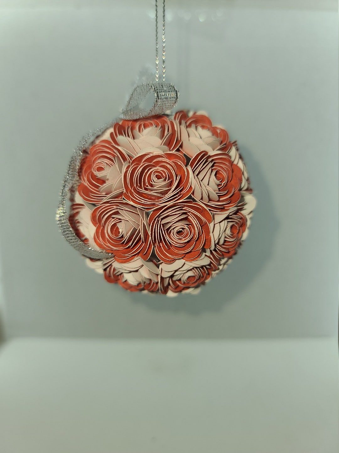 Ornamental Rose Ball - Etsy