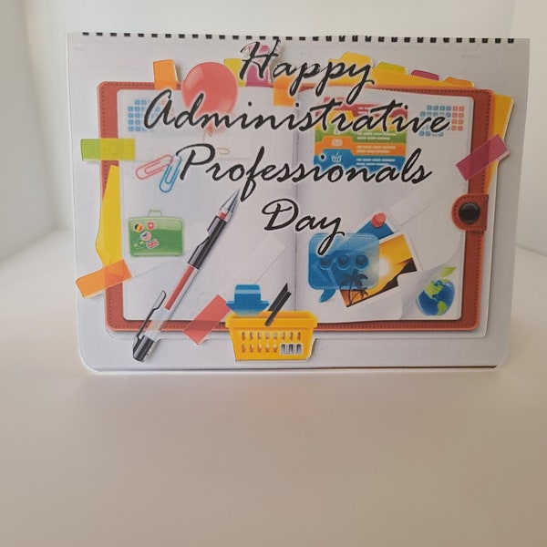 Administrative Professional Day Card - Etsy