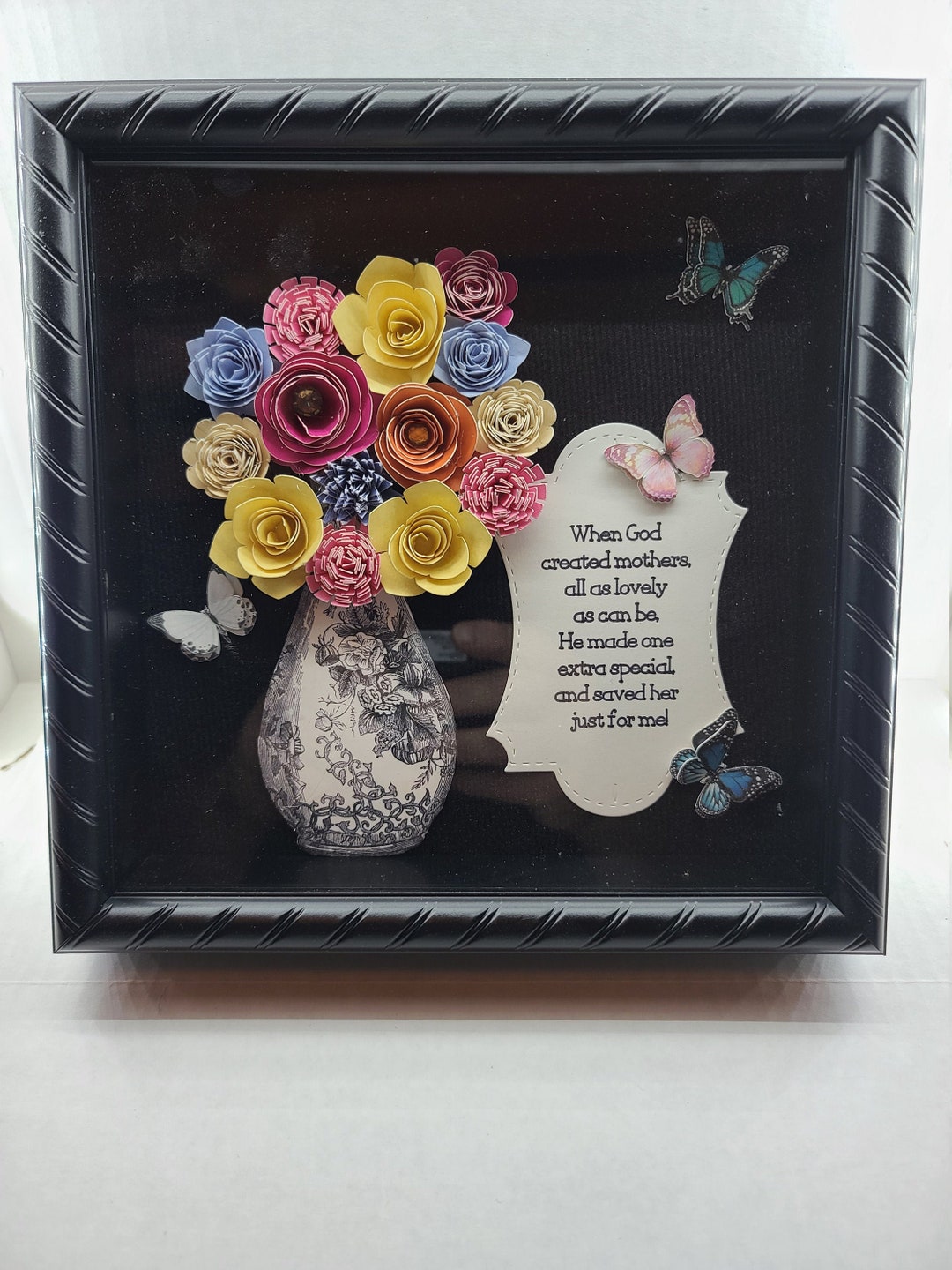 Mother's Day Shadow Box - Etsy