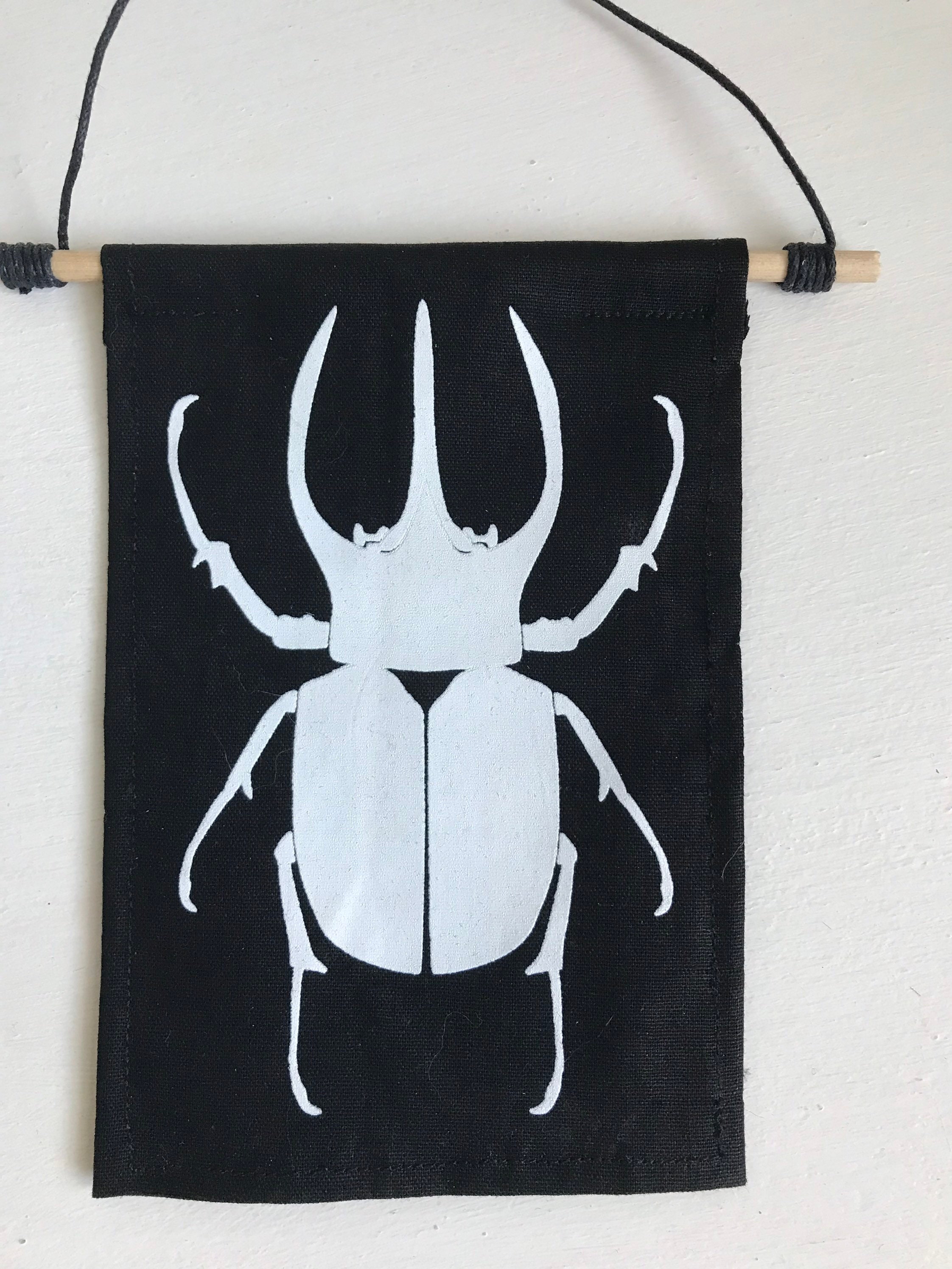 Stag Beetle Banner - Etsy