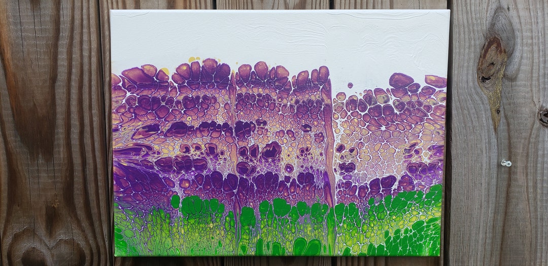 Flower Field Abstract Painting - Etsy