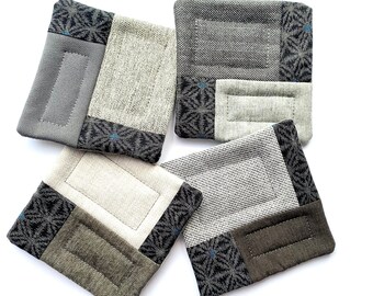 Fabric Coasters - Etsy
