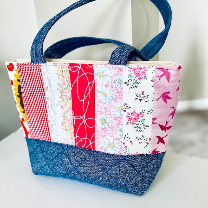 Patchwork Handbag - Etsy