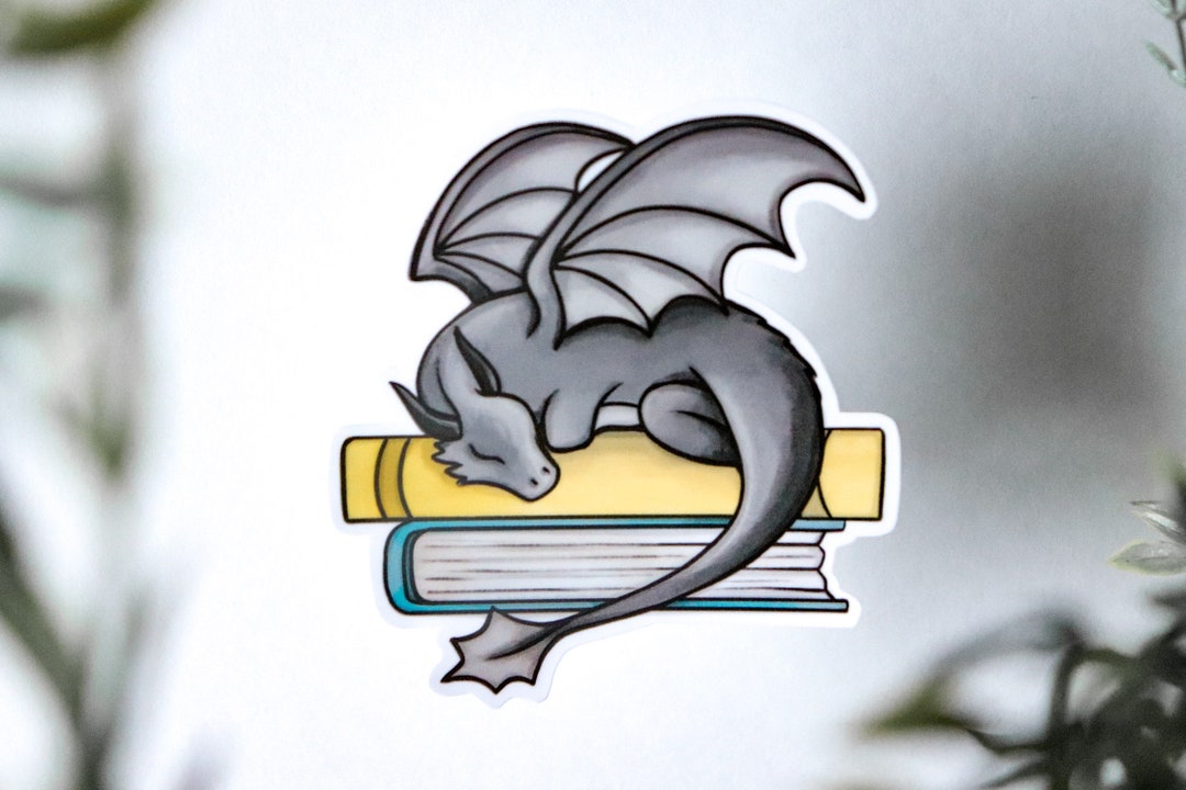 Dragon Sticker | Fourth Wing Sticker | Waterproof Sticker | Book ...