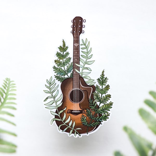 Tlou Ellie Guitar Sticker - Etsy
