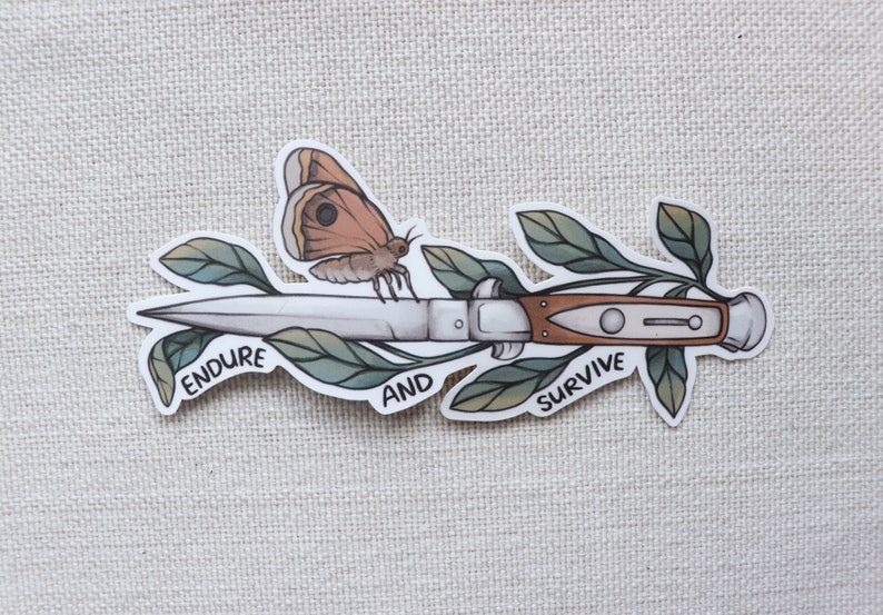 The Last of Us Sticker Ellies Knife TLOU Sticker Endure - Etsy Canada