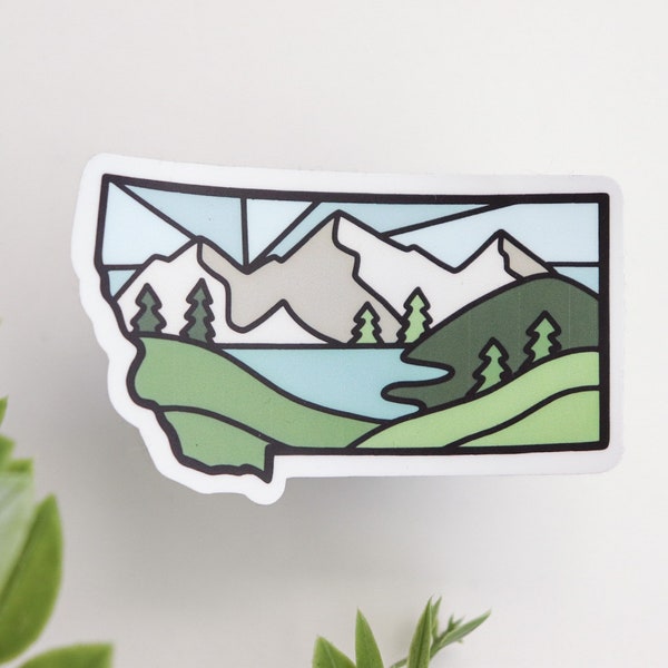 Montana Sticker - Etsy