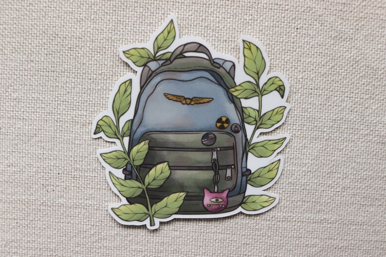 The Last of Us Sticker Ellies Backpack TLOU Sticker - Etsy