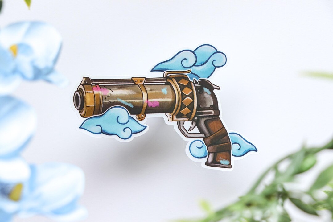 Jinx Zapper Gun Sticker | Waterproof Sticker | Arcane Sticker - Etsy