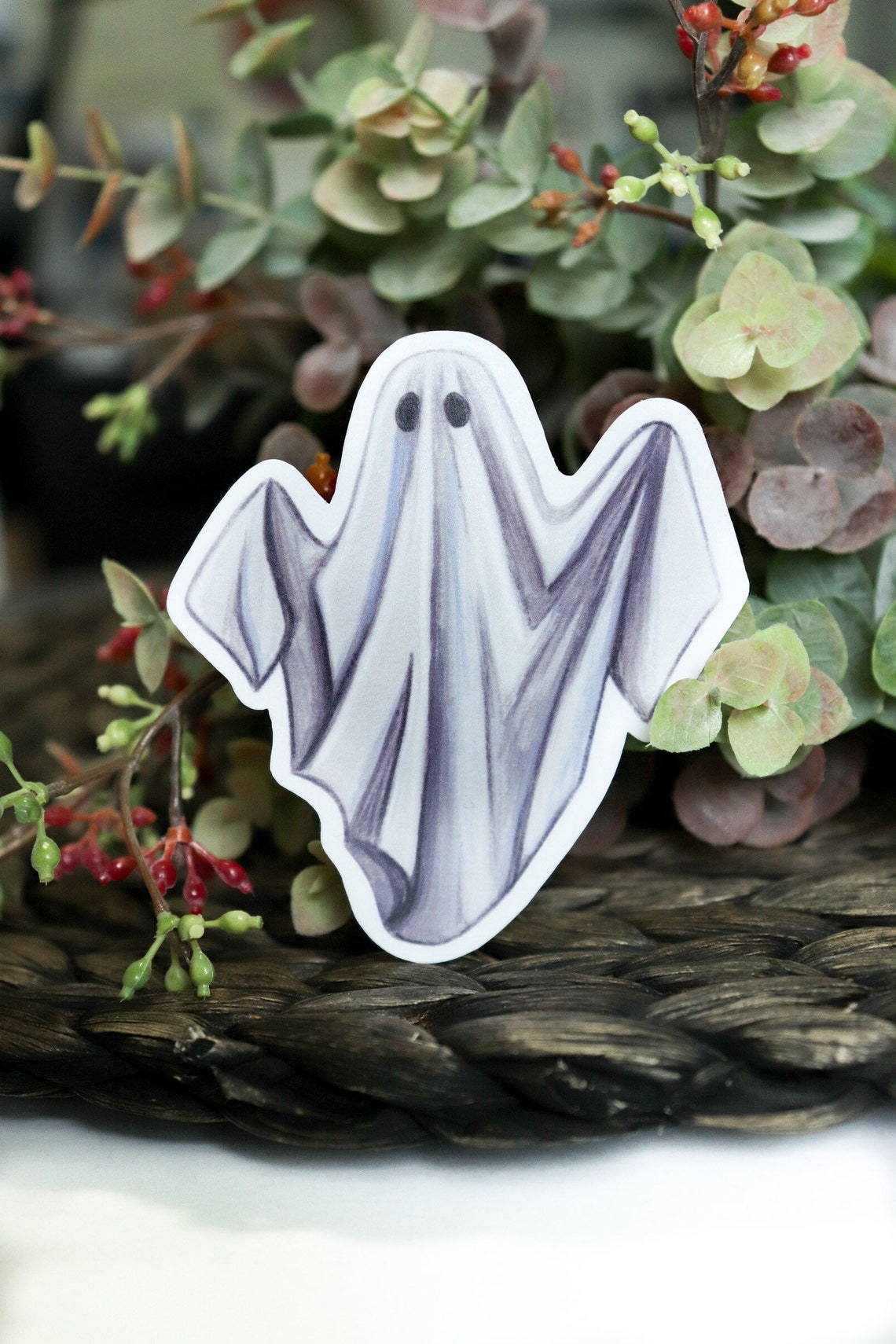 Ghost Sticker Waterproof Sticker - Etsy