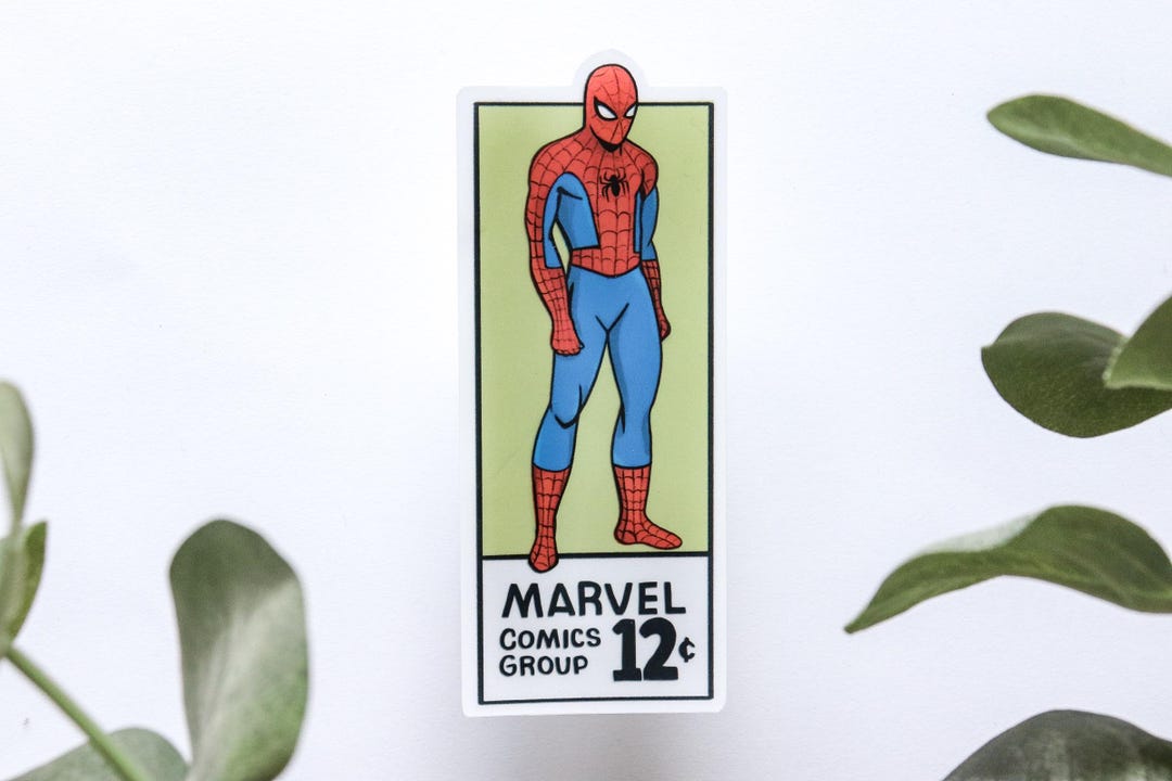 Spider-man Sticker | Waterproof Sticker | Marvel Sticker | Comic Book ...