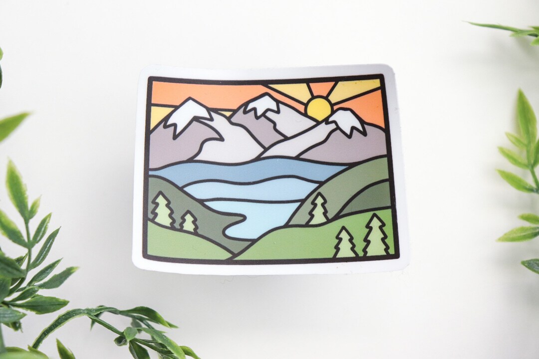Colorado Sticker | State Sticker | Waterproof Sticker - Etsy