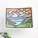 Colorado Sticker State Sticker Waterproof Sticker - Etsy