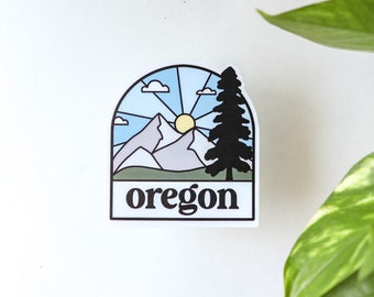 Oregon State Park Sticker - Etsy