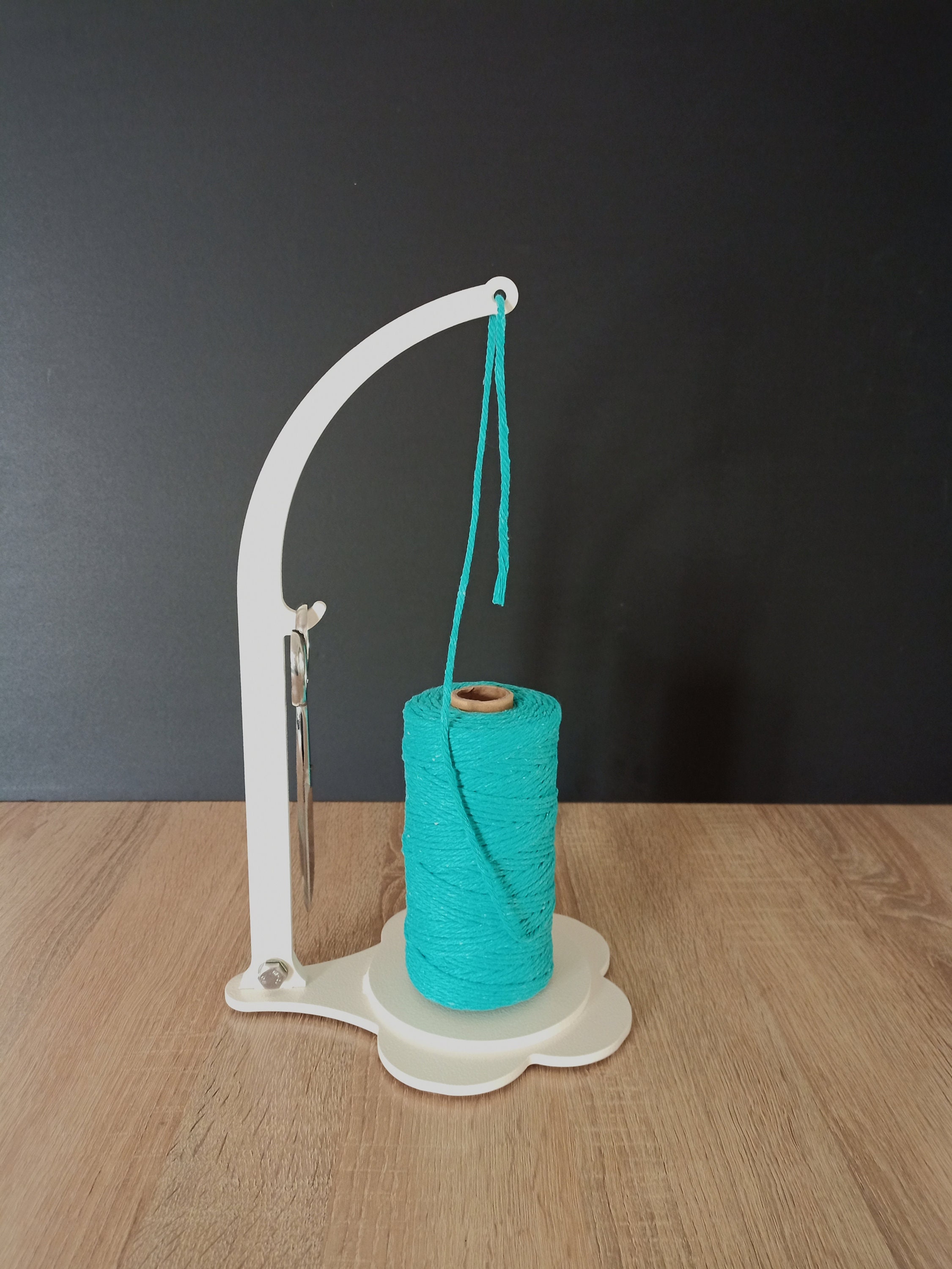 Rope Spool Holder, String Dispenser, Twine Scissors Holder, String ...