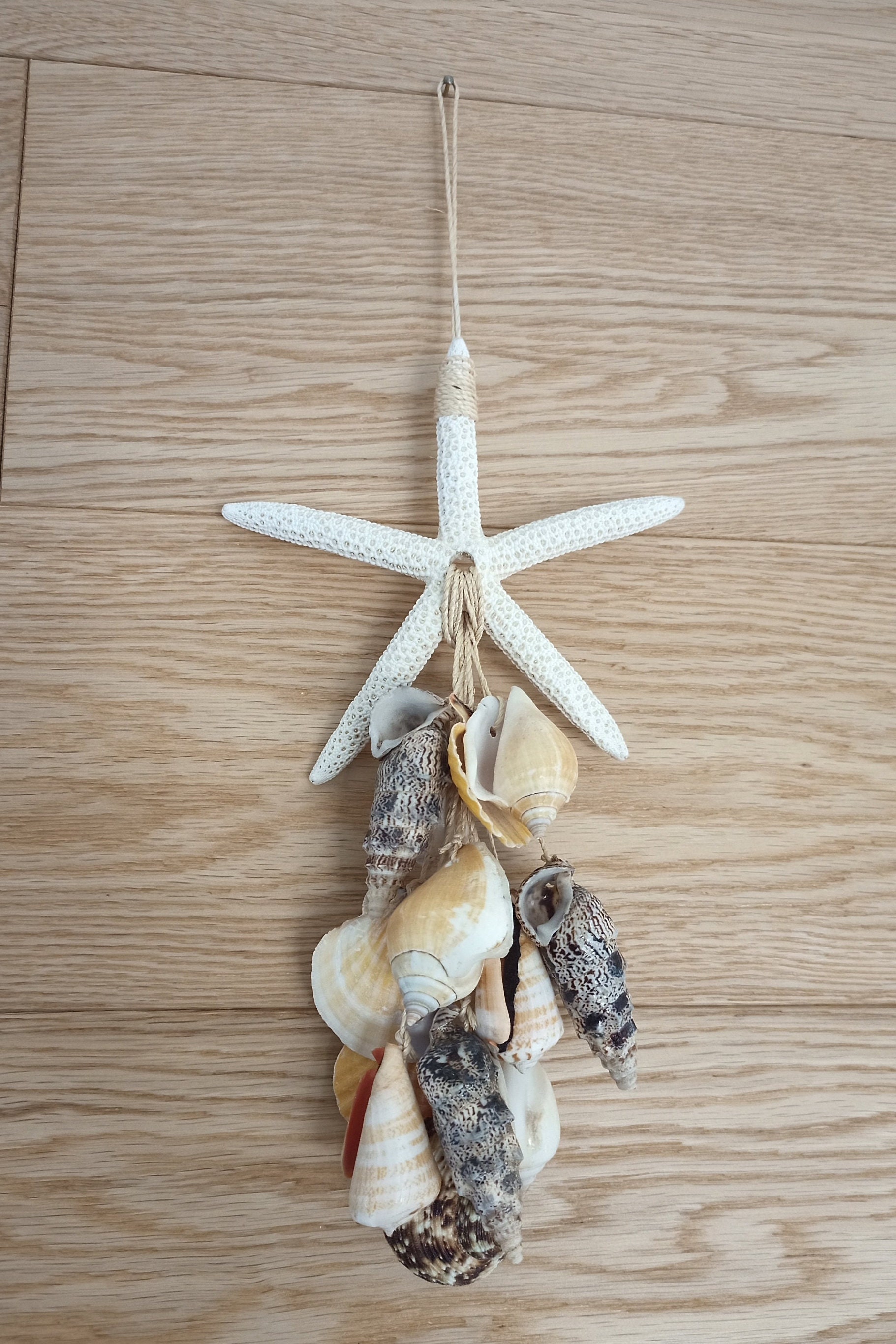 Starfish Windchime Seashell Mobile Craft Beach Coastal Wedding - Etsy