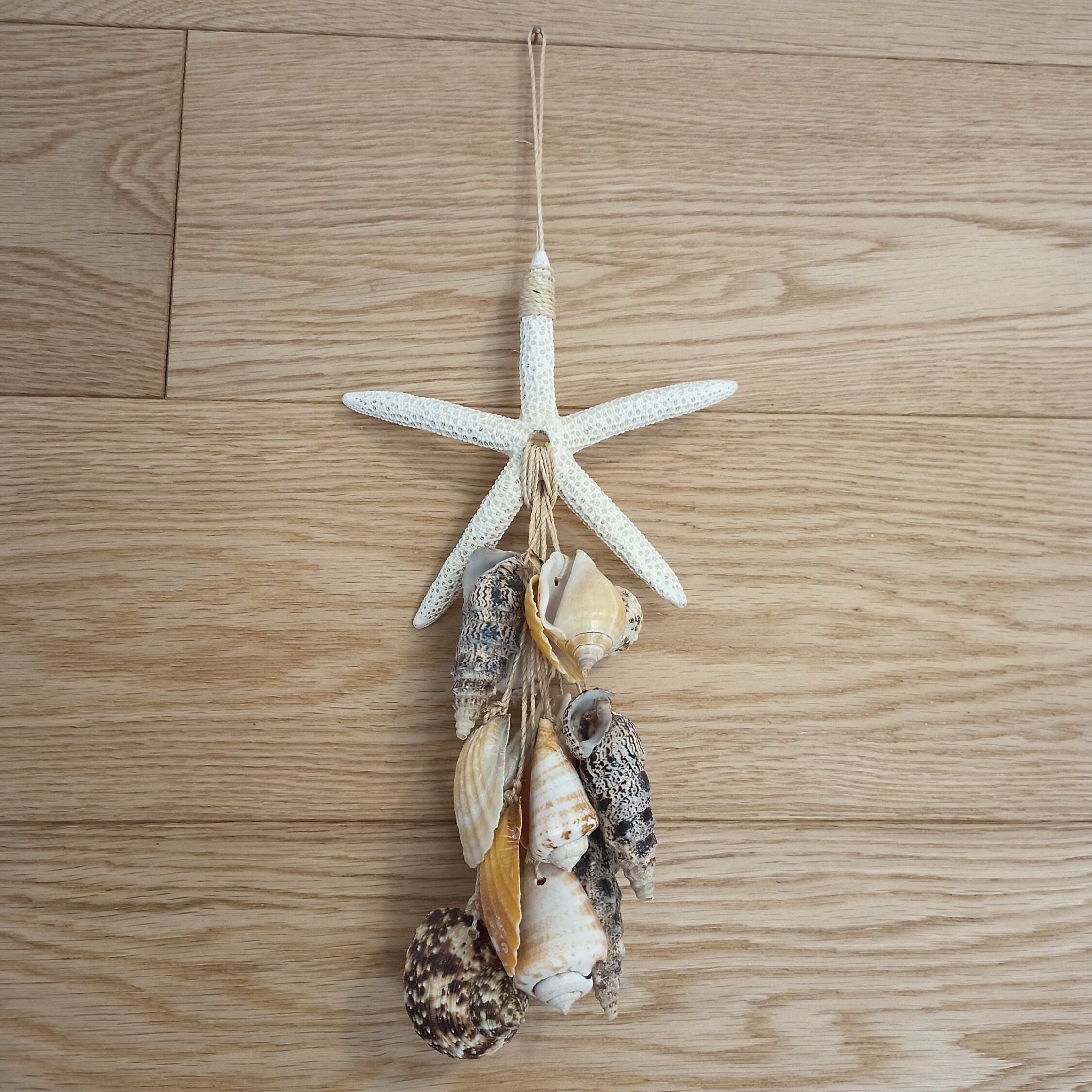 Starfish Windchime Seashell Mobile Craft Beach Coastal Wedding - Etsy