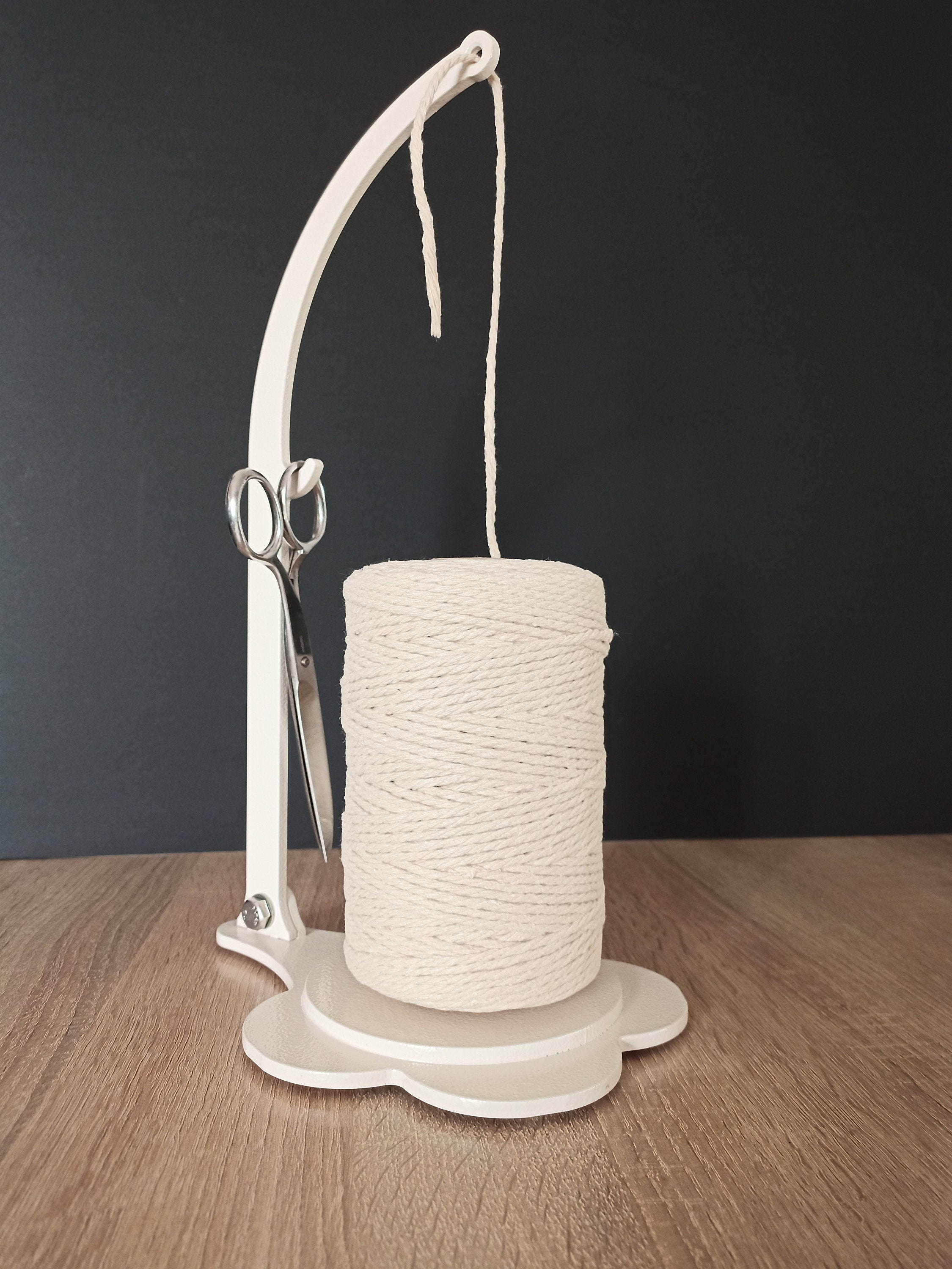 Rope Spool Holder, String Dispenser, Twine Scissors Holder, String ...